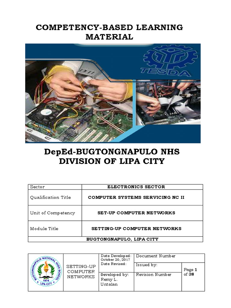 CSS CBLM | PDF | Ip Address | Computer Network