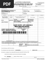 U.S. Customs Form: CBP Form 7533 - Inward Cargo Manifest For Vessel ...