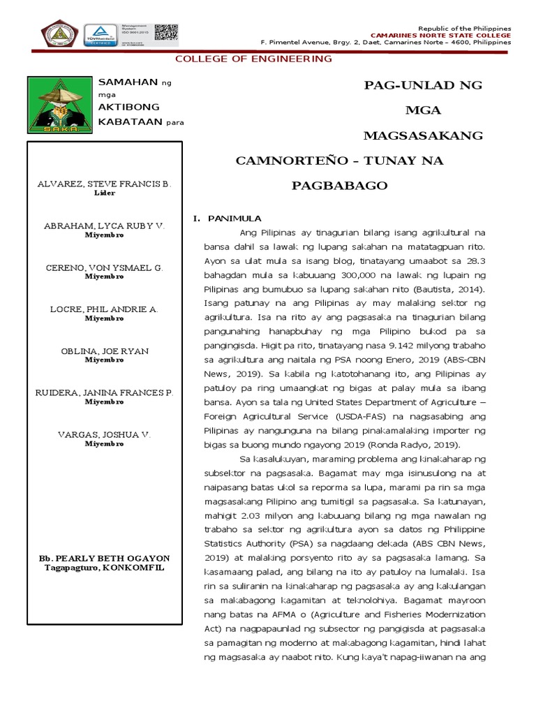 Panimula (Revised Edition) | PDF