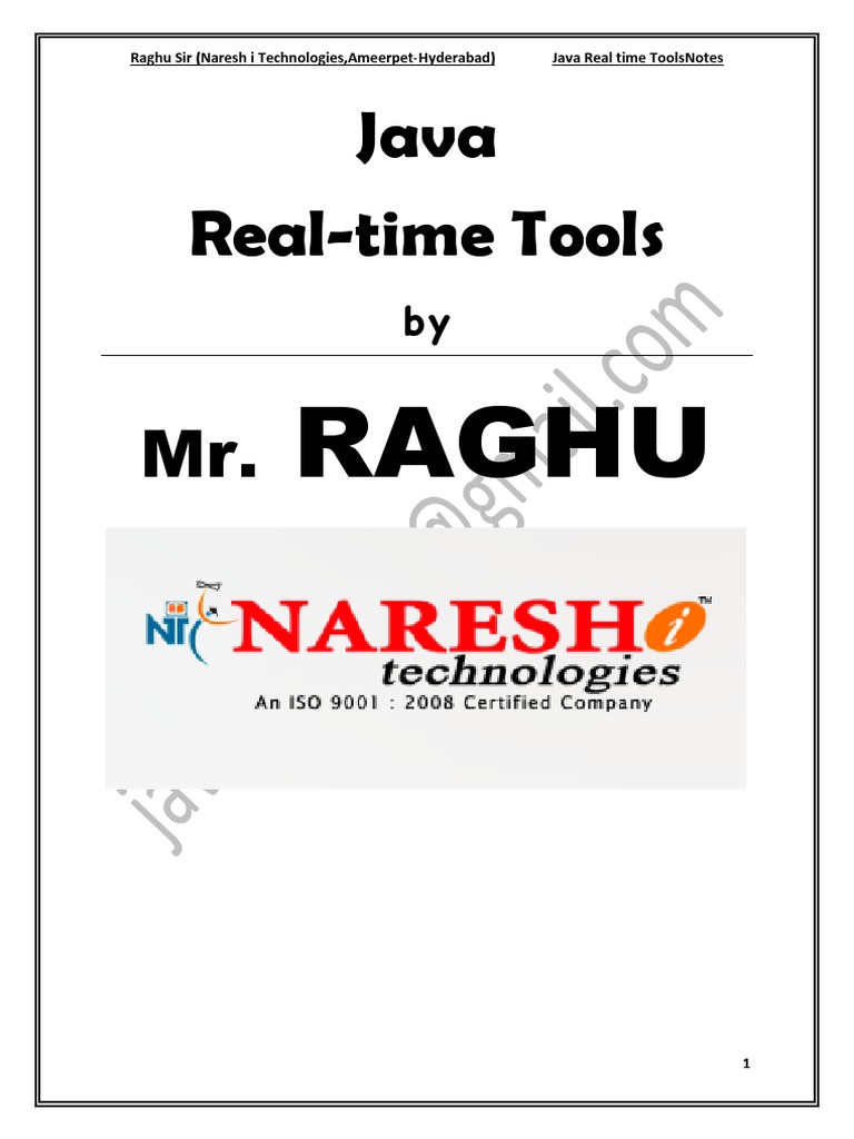 ToolsNotesBy PDF | PDF | Java Virtual Machine | Java (Programming Language)