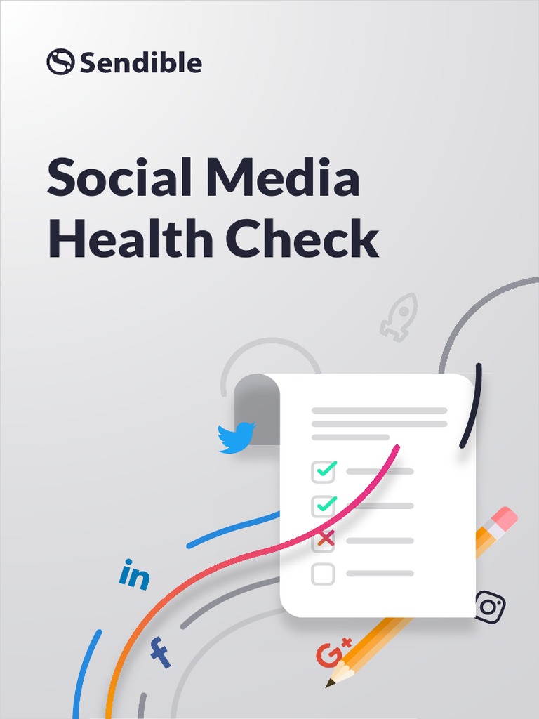 Social Media Health Check | PDF | Social Media | Popular Culture ...
