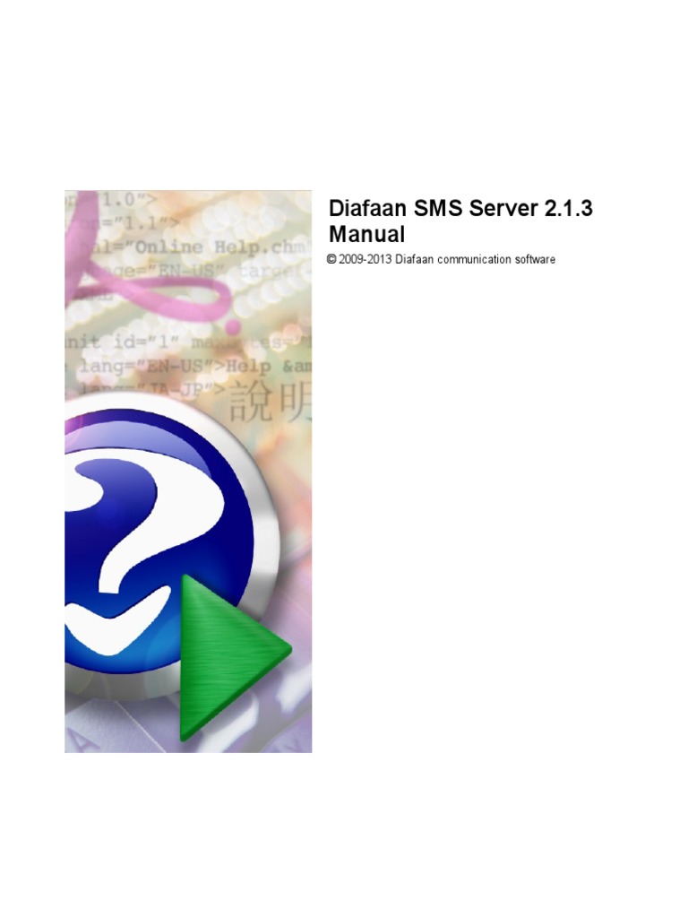 Diafaan SMS Server 2.1.3 Manual | PDF | Hypertext Transfer Protocol | World Wide Web