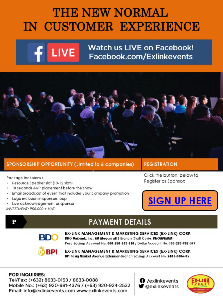 Banking Webinar Sponsorship Opportunity | PDF | Business