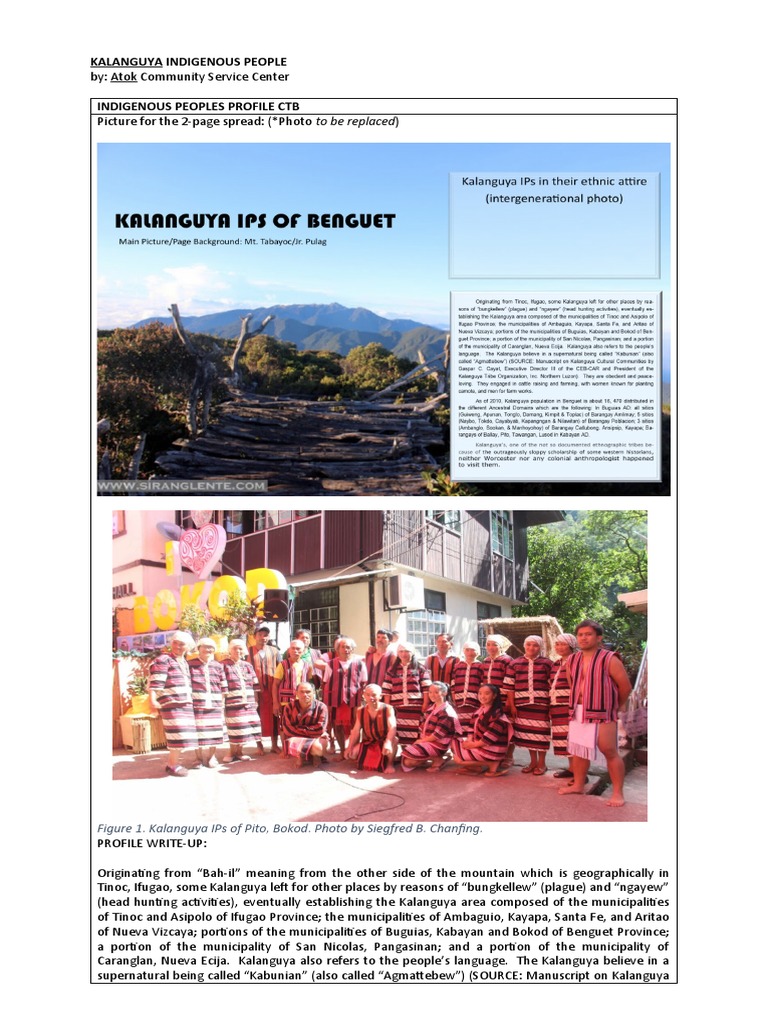 The Kalanguya Indigenous People: Traditions, Culture and History of an ...