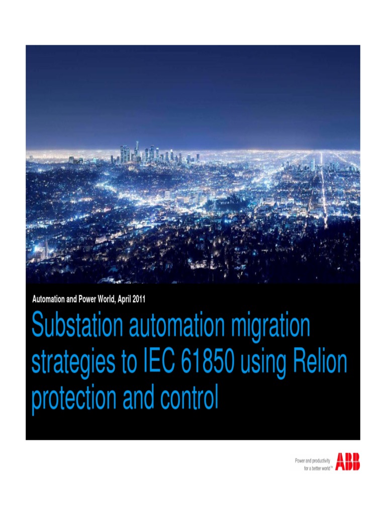 IEC-61850 Sample | PDF | Input/Output | Electrical Substation