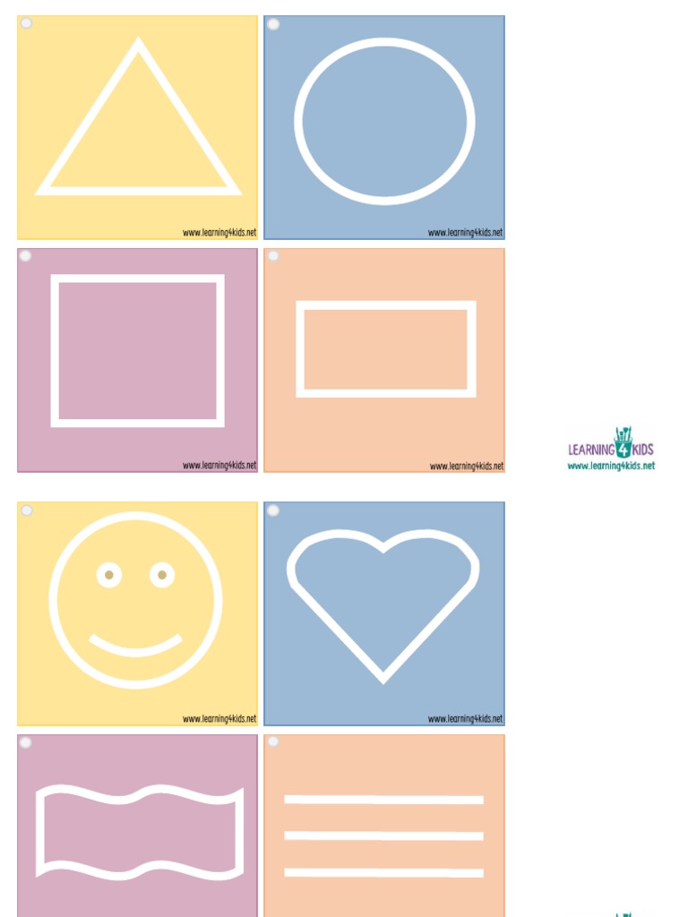 Printable Shapes Flip Book | PDF