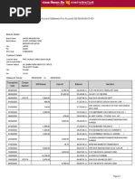 City Bank Statement | PDF | Cheque | Deposit Account