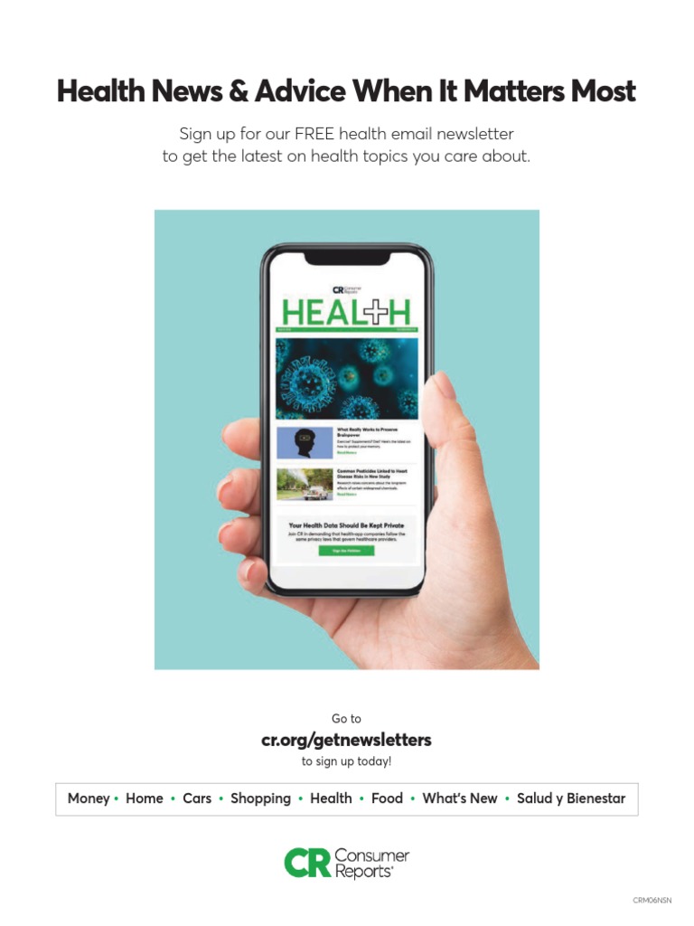 Consumer Reports - June 2020 PDF | PDF | Business