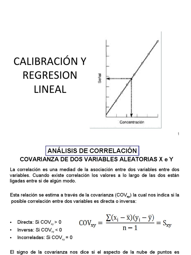 Clase Linealidad 2018 | PDF | Correlación y dependencia | Regresión lineal
