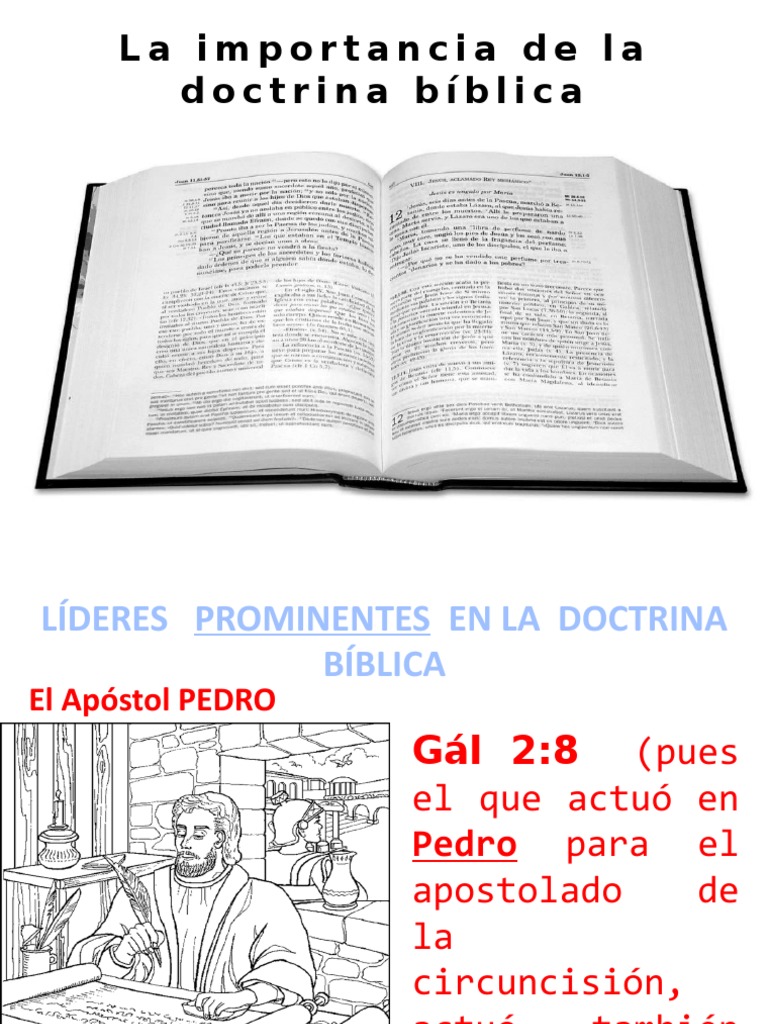 La Importancia de La Doctrina Biblica | PDF | Pentecostalismo | Jesús