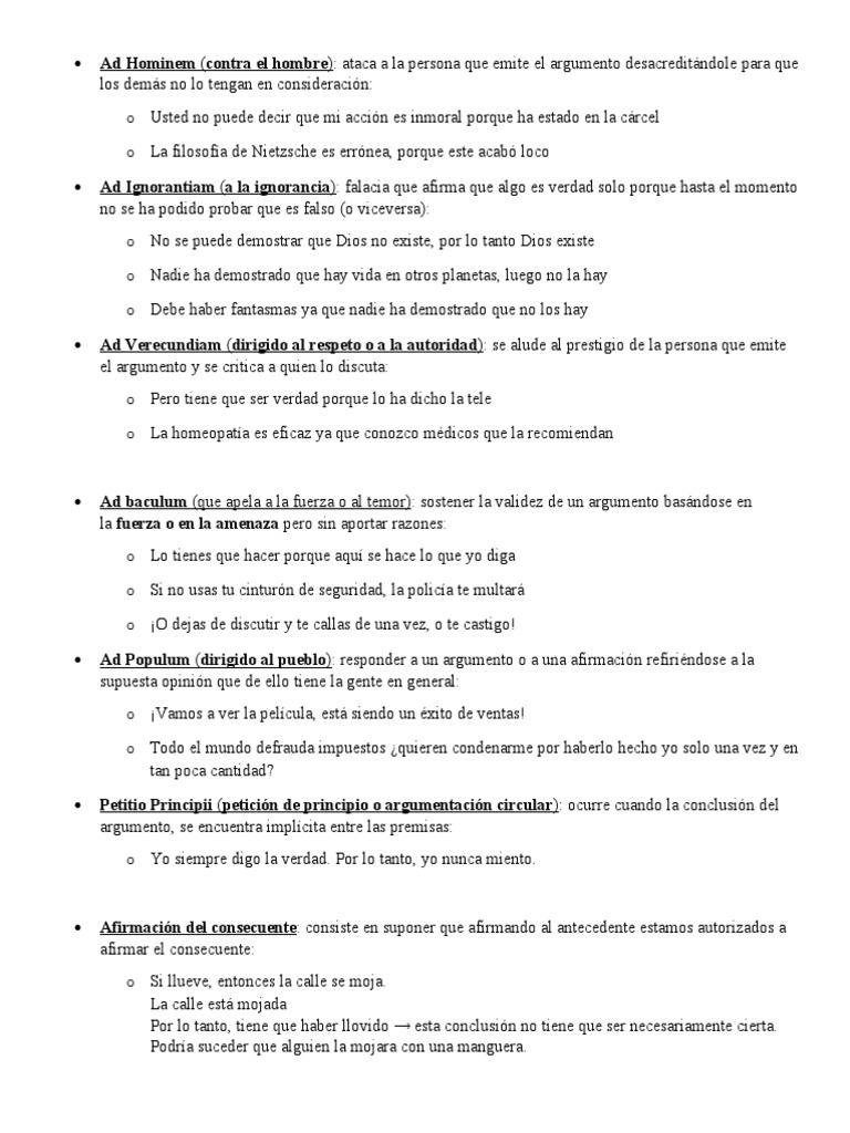 Falacia Ad Antiquitatem Explicada | PDF | Falacia | Lógica