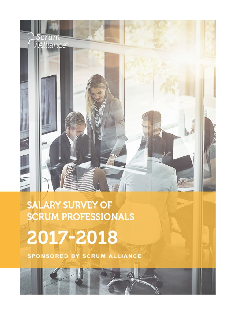 Salary Survey of Scrum Professionals: Sponsored by Scrum Alliance | PDF ...