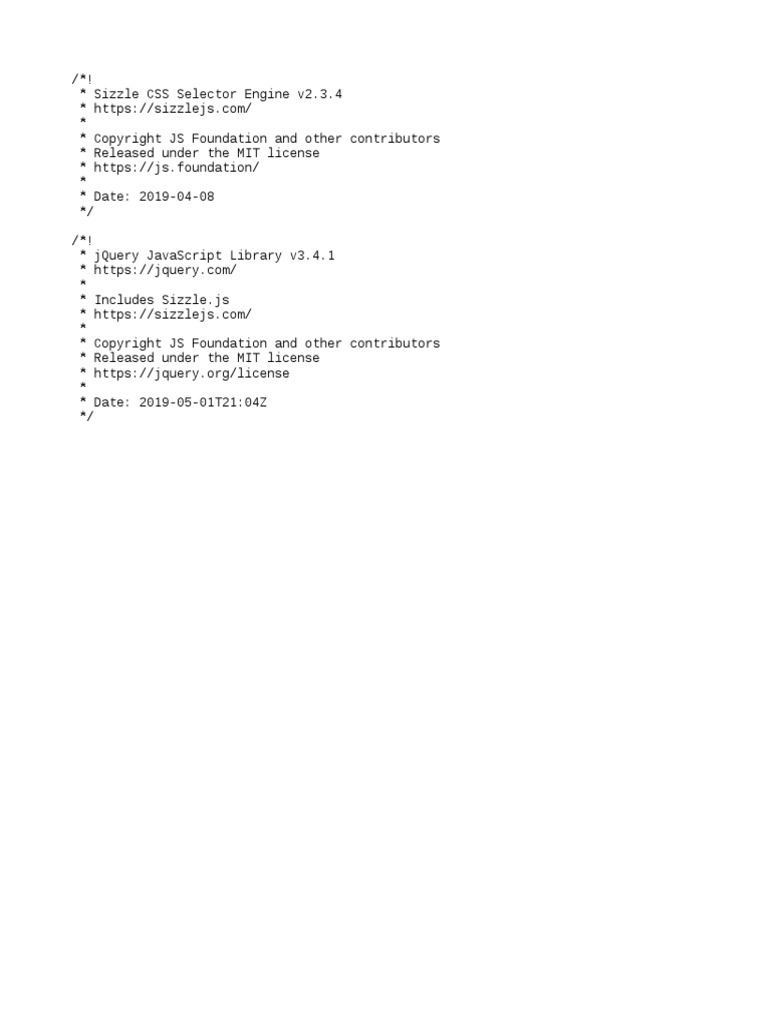 Contentscript Bundle Js LICENSE | PDF