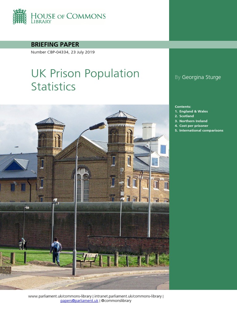 Uk Prison Stats | PDF | United Kingdom | Scotland