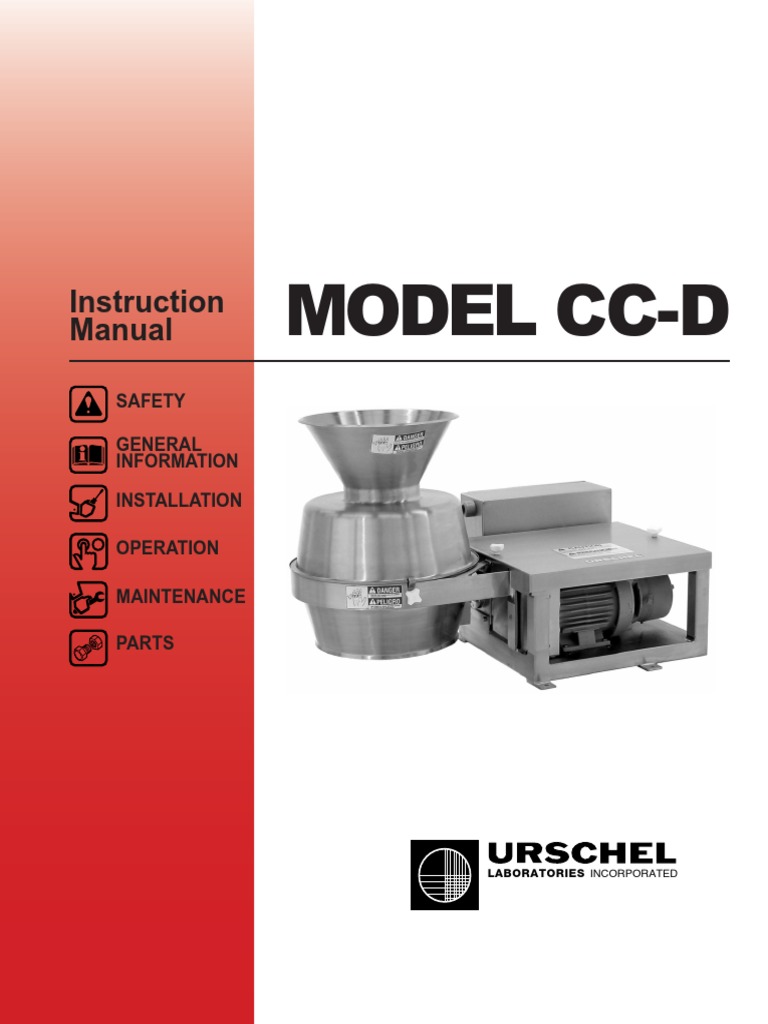 Model CC-D: Instruction Manual | PDF | Switch | Fuse (Electrical)