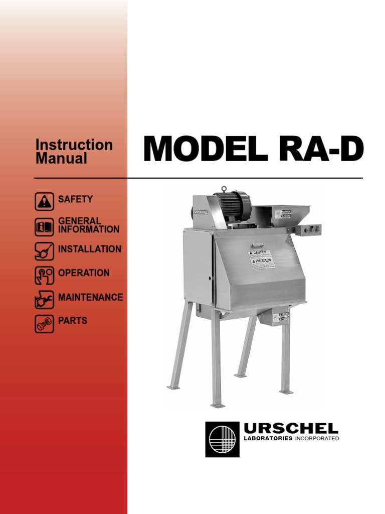 Model Ra-D: Instruction Manual | PDF | Fuse (Electrical) | Switch