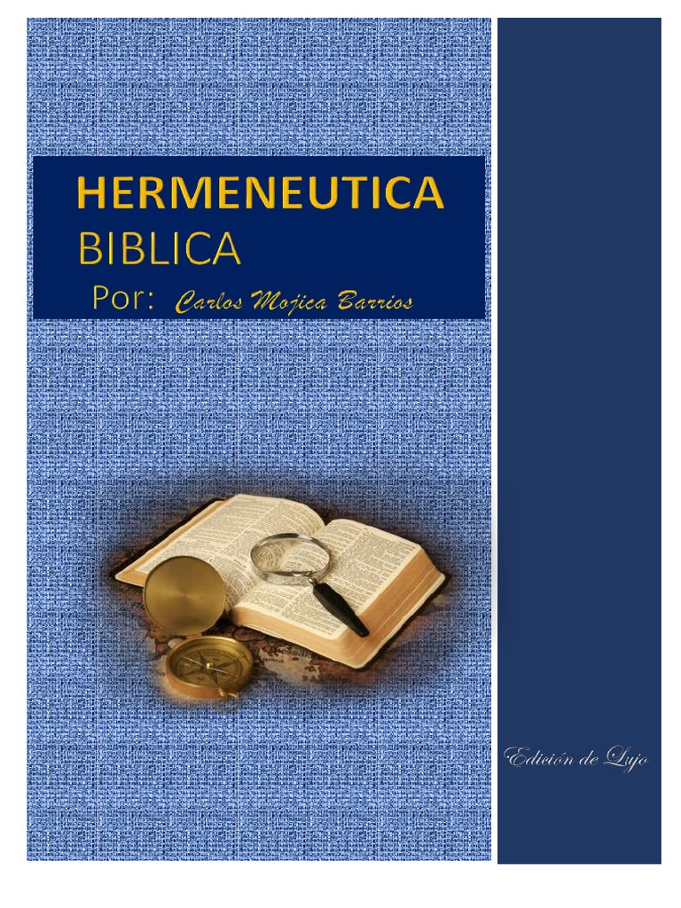 Modulo de Hermeneutica 2019 Por Carlos Mojica Este Este Este | PDF | Libro de revelación ...