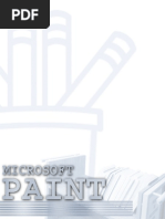 Tutorial Microsoft Paint | PDF | Microsoft Windows | Software