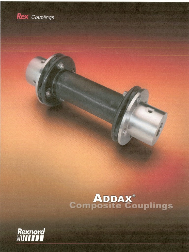 ADDAX Composite Couplings | PDF | Machines | Mechanical Engineering