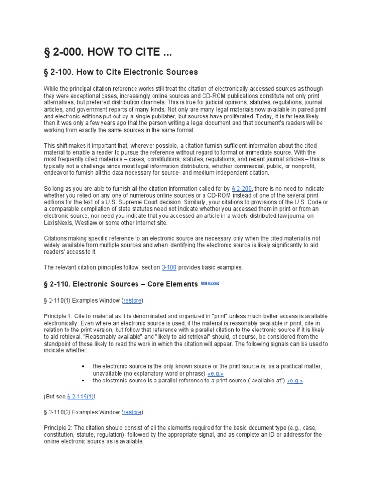 How To Make Citations | PDF | Case Citation | Codification (Law)