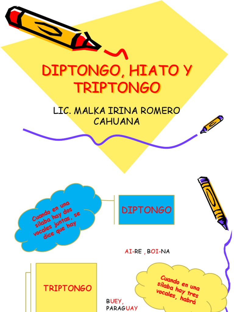 Diptongos, Hiatos y Triptongos Explicados | PDF | Lingüística | Fonética