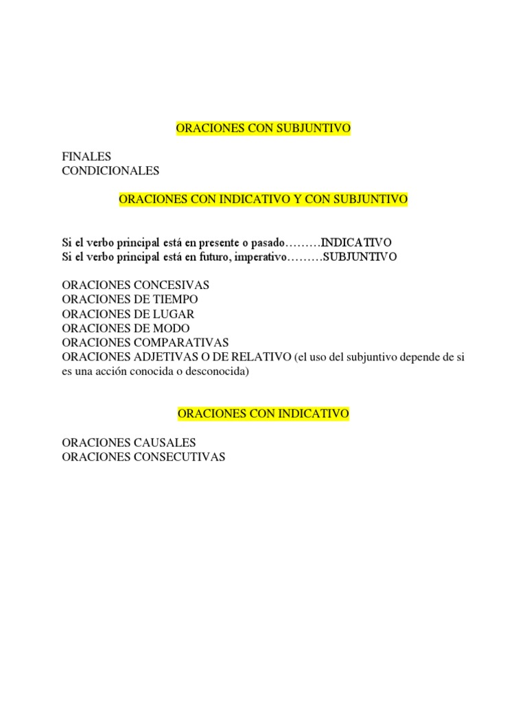 Clase de Gramatica III, Oraciones Concesivas | PDF | Verbo | Adverbio