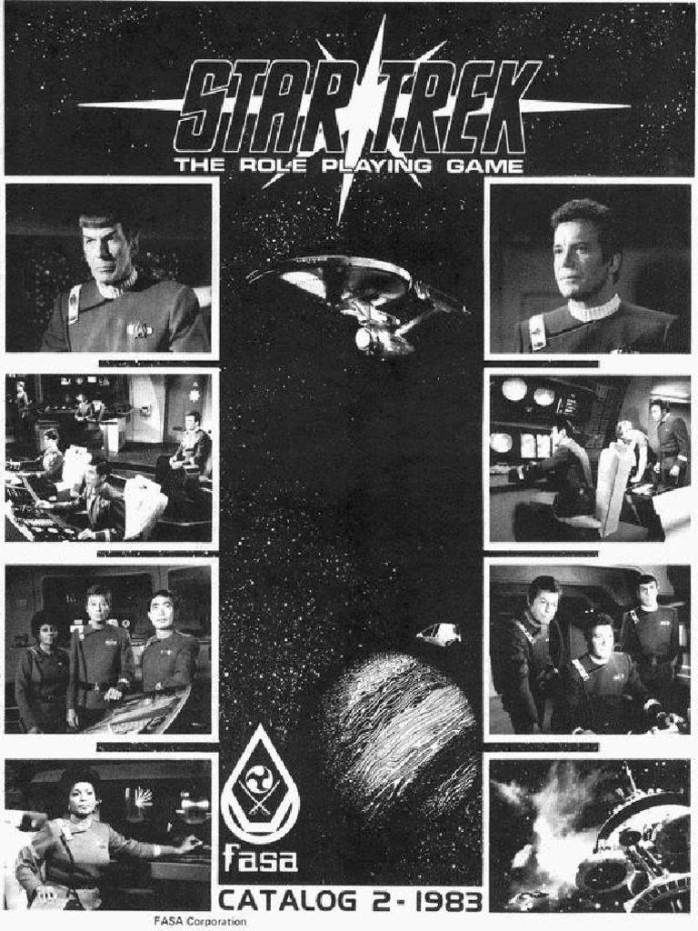 FASA 1983.06 Catalog (Complete) | PDF | Star Trek Characters ...