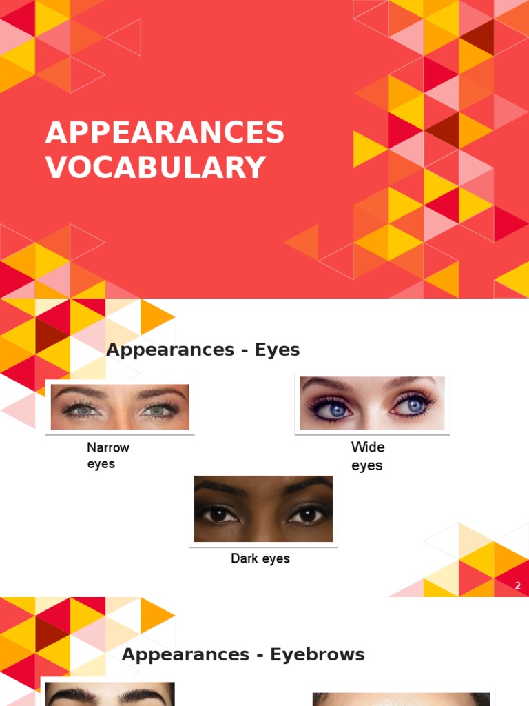 Vocabulary Unit 11 Lesson B | PDF | Hair | Human Appearance