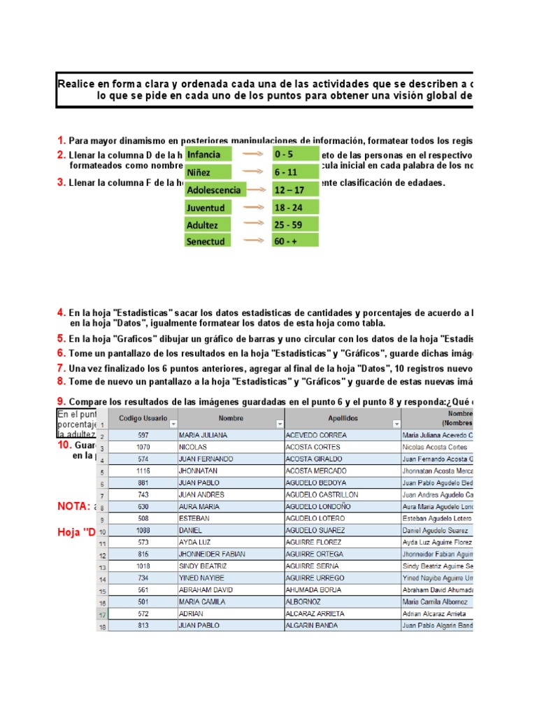 Clasificación de Edades en Datos | PDF | Gerontología | Adultos