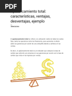 Presupuesto de Costos de Ventas | PDF | Costo | Presupuesto