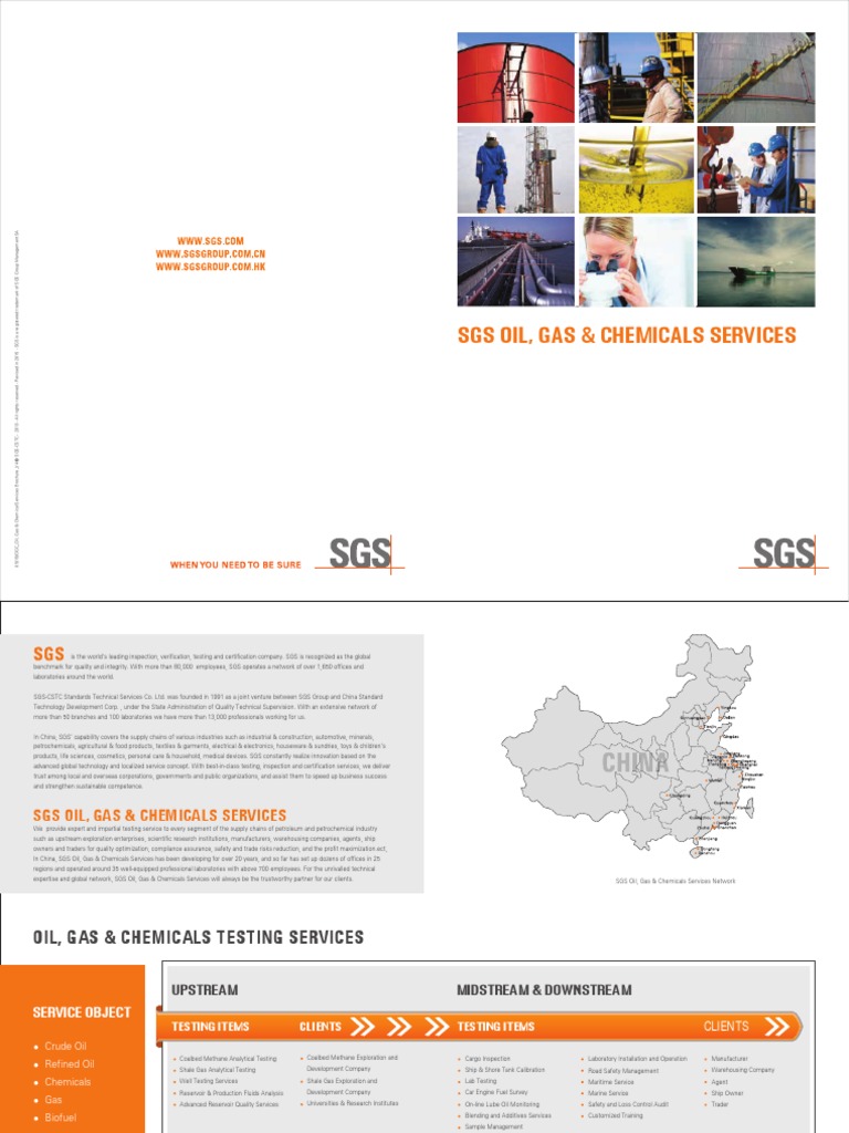 SGS Oil Gas and Chemicals Services EN A4 15 V1 PDF | PDF | Gasoline ...