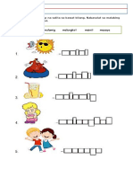 Grade 1 - Babala Worksheets | PDF