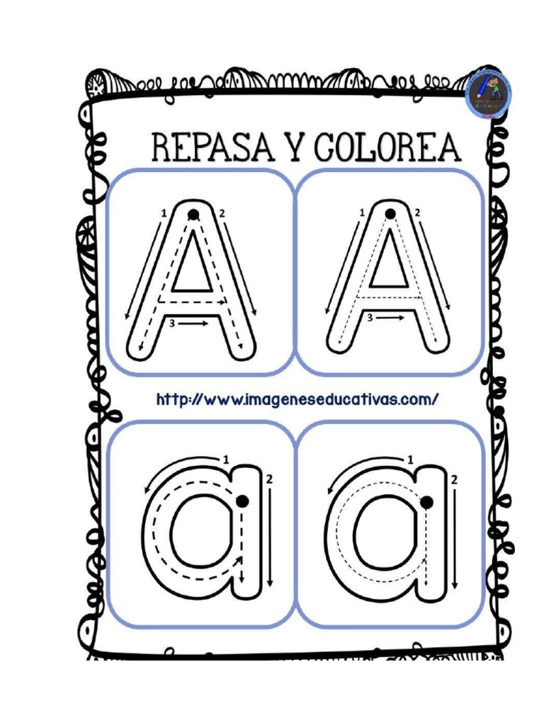Hojas de Trabajo de Las Vocales | PDF