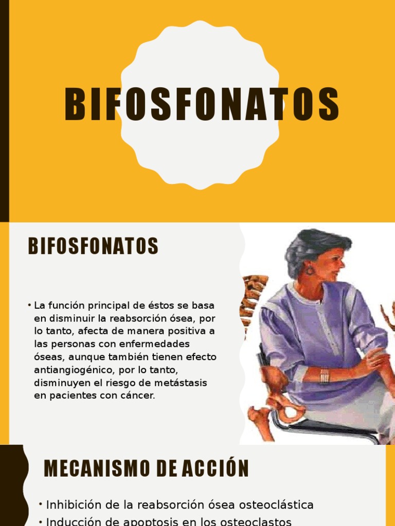BIFOSFONATOS | PDF | Cáncer | Hueso