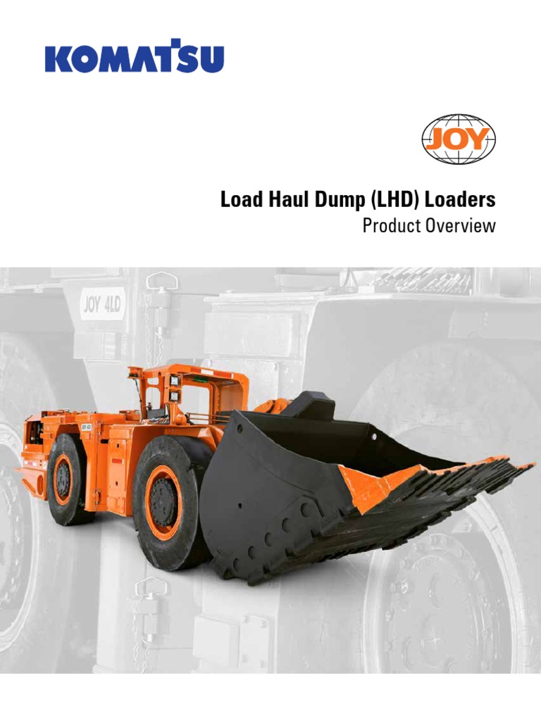 Load Haul Dump (LHD) Loaders: Product Overview | PDF | Loader ...
