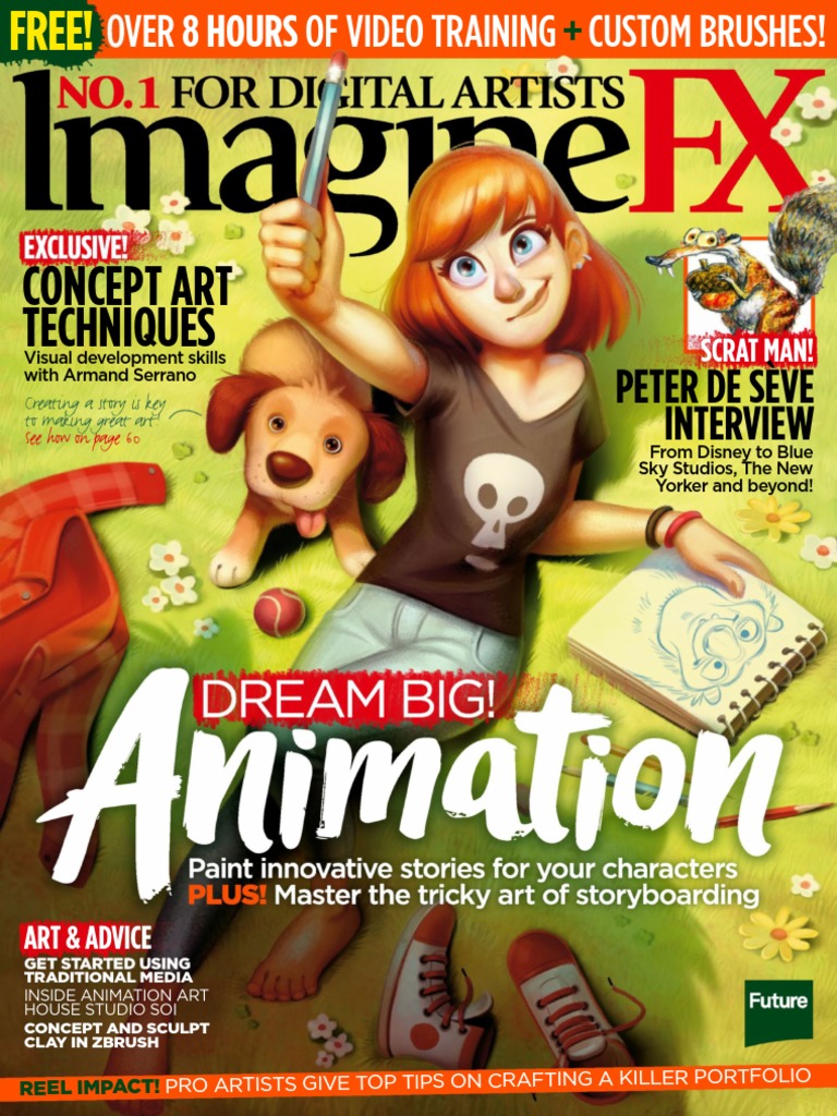ImagineFX 2017-03 - 145 PDF | PDF | Animation | Pixar