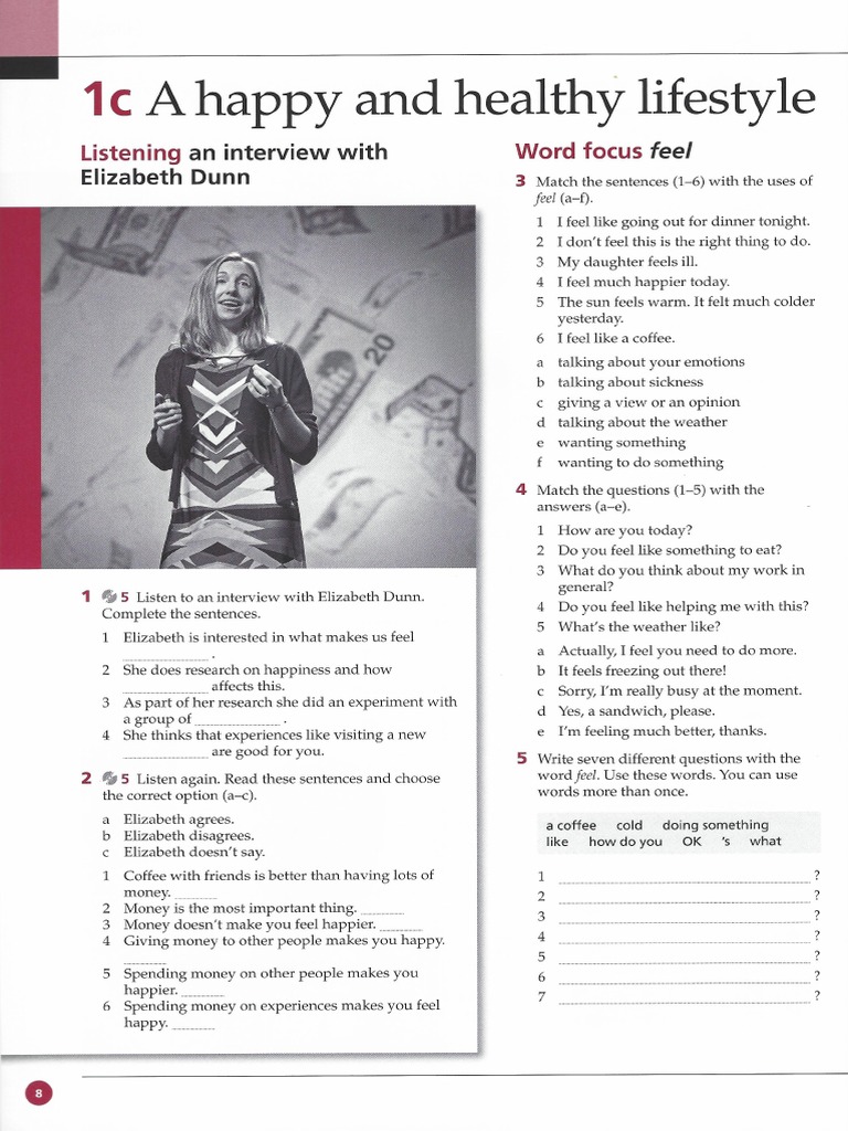 Pre Intermediate 1 (1C-D) PDF | PDF