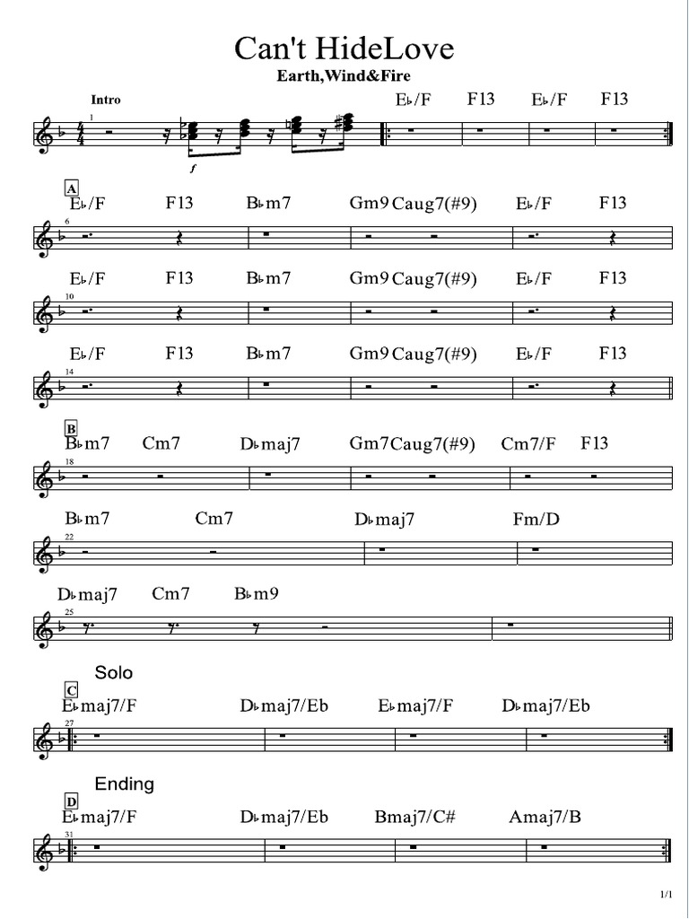 Cant Hide Love | PDF