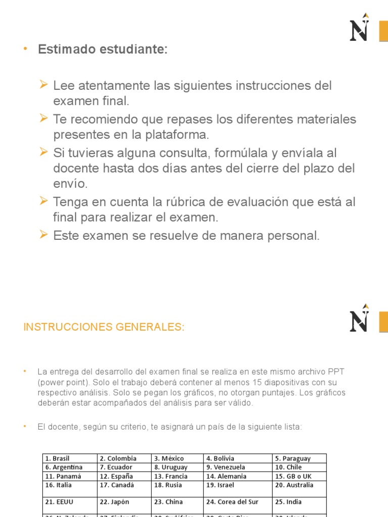 Economia Examen Final | PDF | Inflación | Producto Interno Bruto