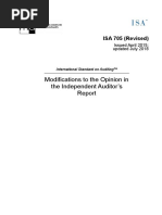 Forming An Opinion and Reporting On Financial Statements: ISA 700 ...
