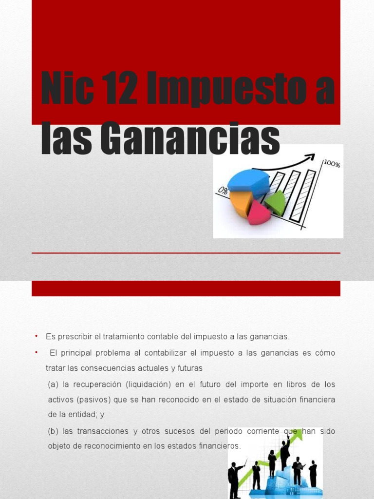 Presentacion NIC 12 FINAL | PDF | Beneficio (economía) | Impuestos