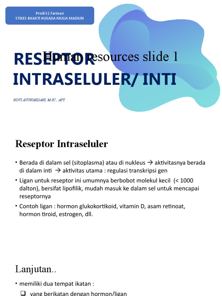 Reseptor Intraseluler: Fungsi dan Contoh | PDF | Pengembangan Diri ...