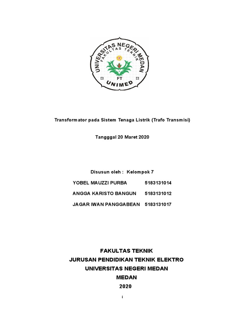 Makalah Trafo Transmisi | PDF