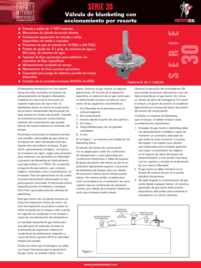 SP30 Spec | PDF | Tanques | Presión