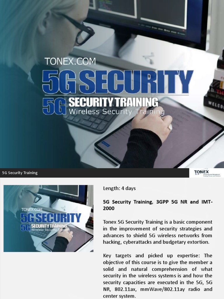 5g Security Training | PDF | Computer Security | Security