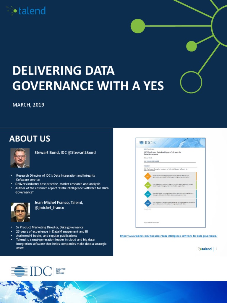 Delivering Data Governance With A Yes | PDF | Cloud Computing | Spreadsheet