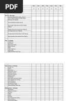 Cabin Cleaning Checklist Guide | PDF