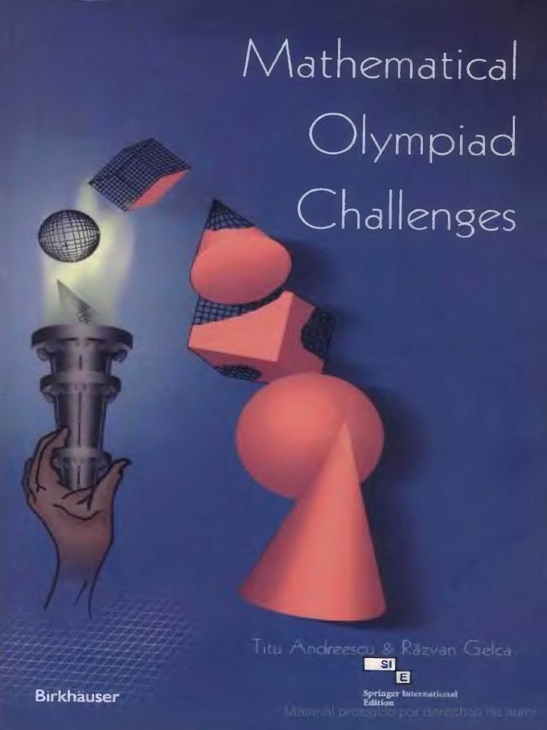 Mathematical Olympiad Challenges Titu Andreescu Razvan Gelcapdf Pdf Pdf