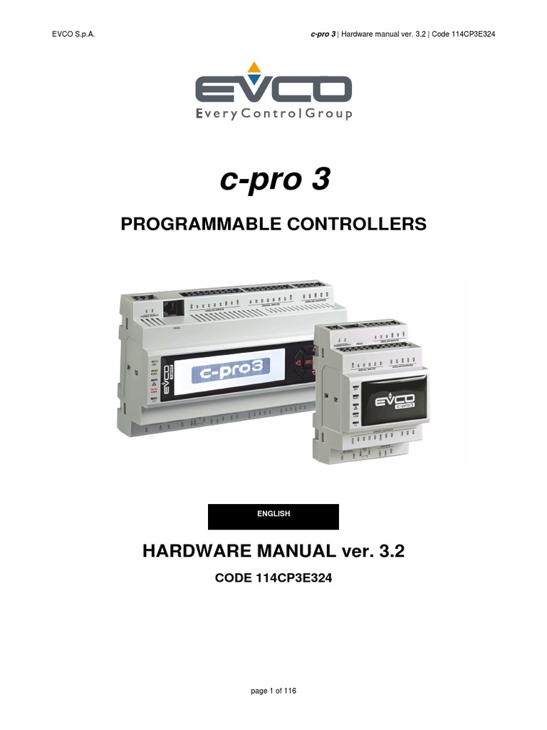 C-Pro 3: Programmable Controllers | PDF | Electrical Connector | Switch