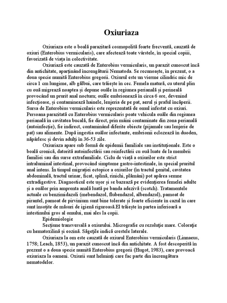 Oxiuraza | PDF